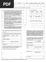 CA-1032 Form Instructions for Employees | PDF | United States ...