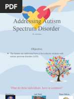 Techniques For Teaching Students With Autism Spectrum Disorder | PDF ...