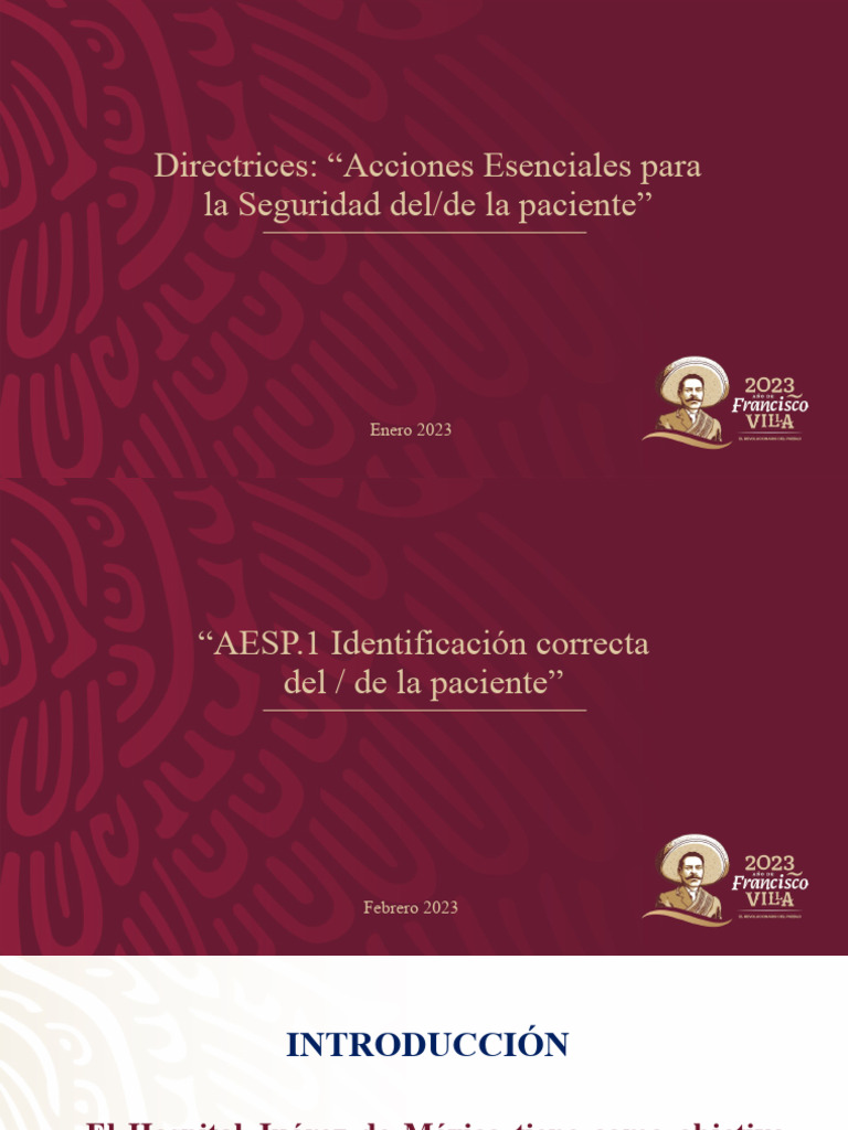 Aesp 1 | PDF | Seguridad del paciente | Medicina CLINICA