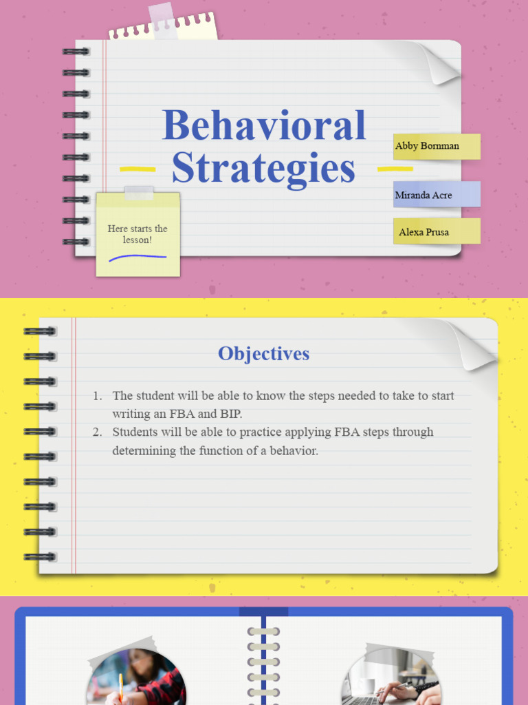 FBA and BIP Strategies for Behavior Change | PDF | Reinforcement | Behavior