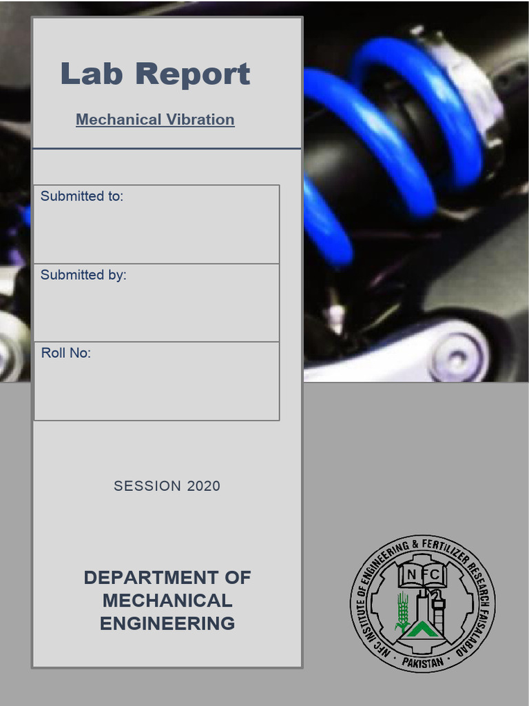 FEA - Lab Lecture Plan-2020 | PDF | Damping | Oscillation