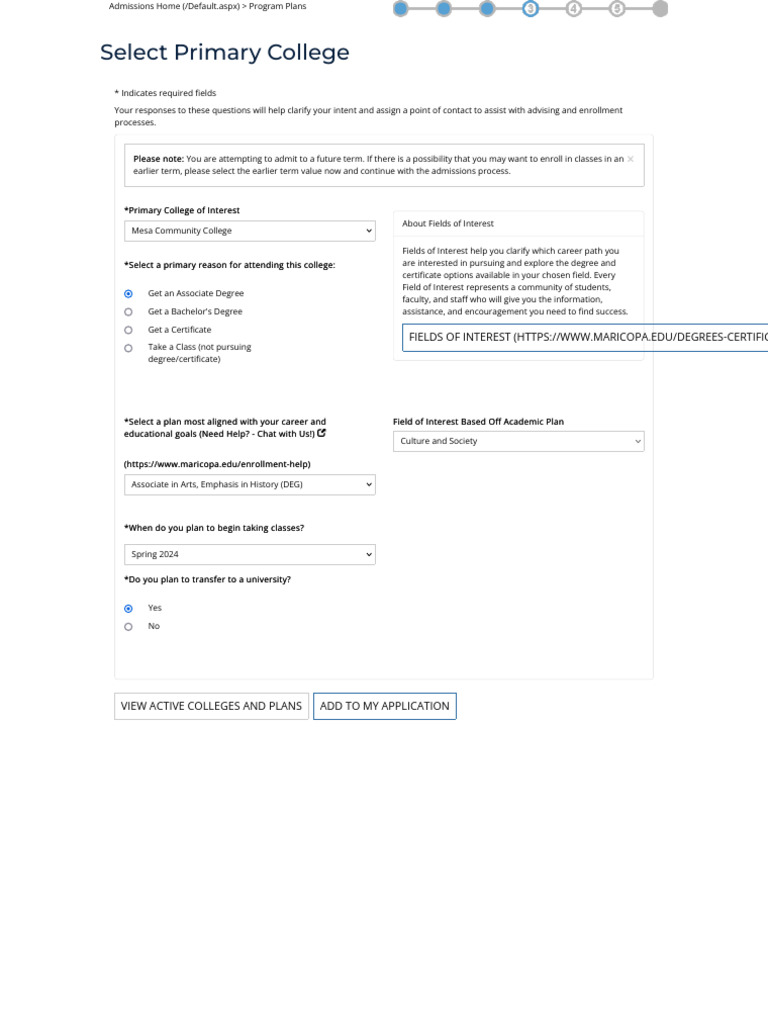 Glendale - New Program Plan Picker II | PDF | Career & Growth