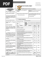 Msunduzi Application Form | PDF | Driver's License | Justice