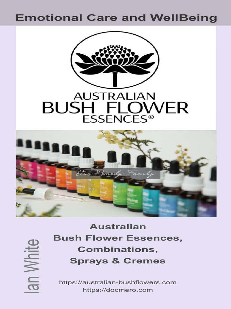 australian-bush-flower-essences-flyer-dm | PDF | Feeling | Fear