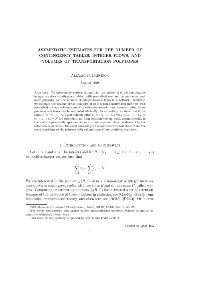 Simplex Math Research Paper | PDF | Matrix (Mathematics) | Eigenvalues And Eigenvectors