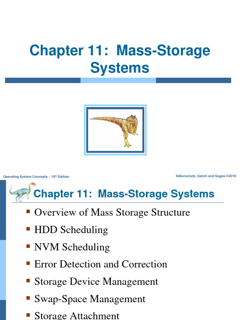 Ch11 (Mass Storage Structure) | PDF | Booting | Error Detection And Correction