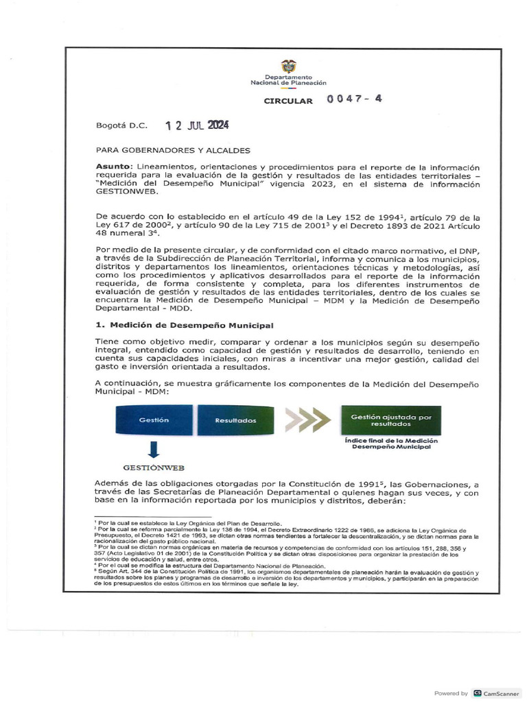 Circular 0047-4 de Julio 12 2024 | PDF