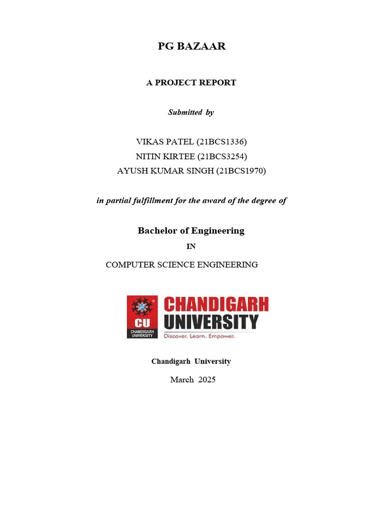 PD Bazaar Report Final | PDF | Usability | Mobile App