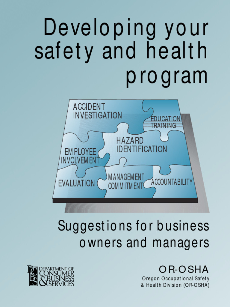 Developing Your Safety and Health Program | PDF | Occupational Safety ...
