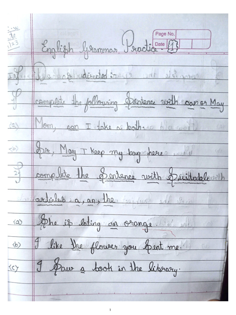 English Revision - 2 | PDF