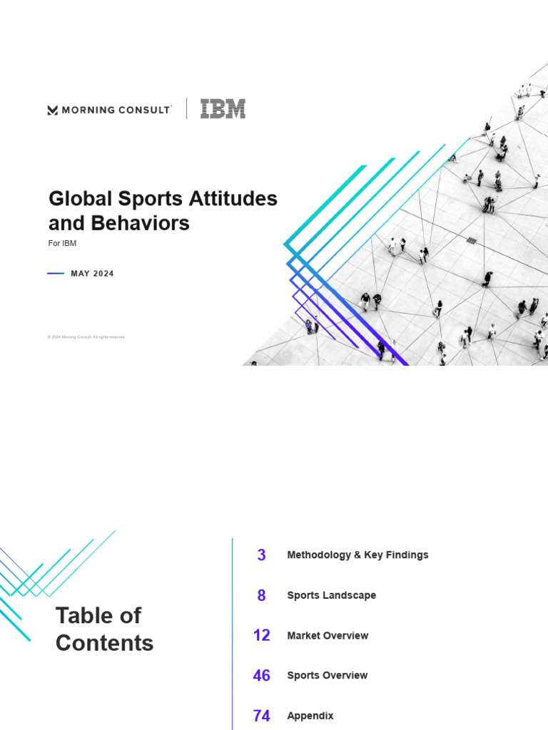 IBM Global Sports Attitudes and Behaviors Report June 2024 | PDF ...