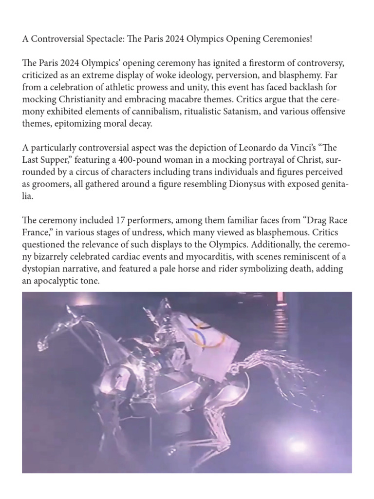 A Controversial Spectacle | PDF