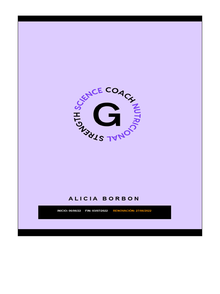 Alicia Borbon n1 | PDF | Alimentos | Dieta