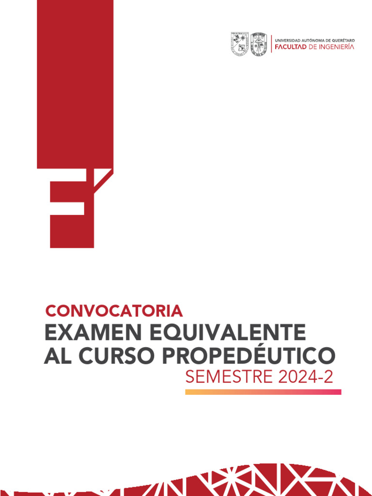 Examen 2024 | PDF | Ingeniería | Science