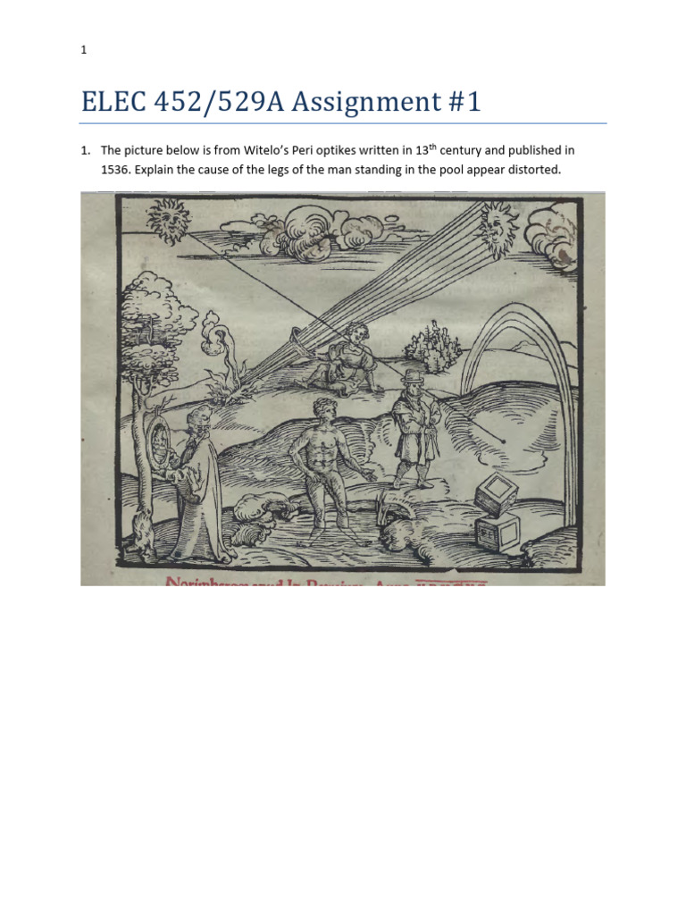 ECE 452 Assignment 1 Overview | PDF | Teaching Methods & Materials | Science & Mathematics