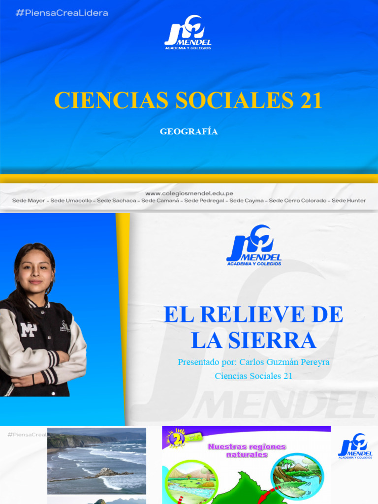 3º, 4º y 5º Sec-ppt14-Ciencias Sociales 21 El Relieve de La Sierra ...
