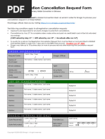 Cancellation List Template | PDF