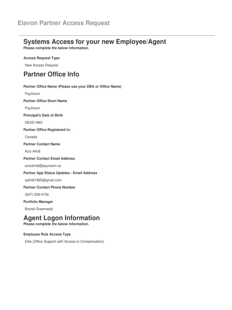 Partner Access Setup Guide | PDF