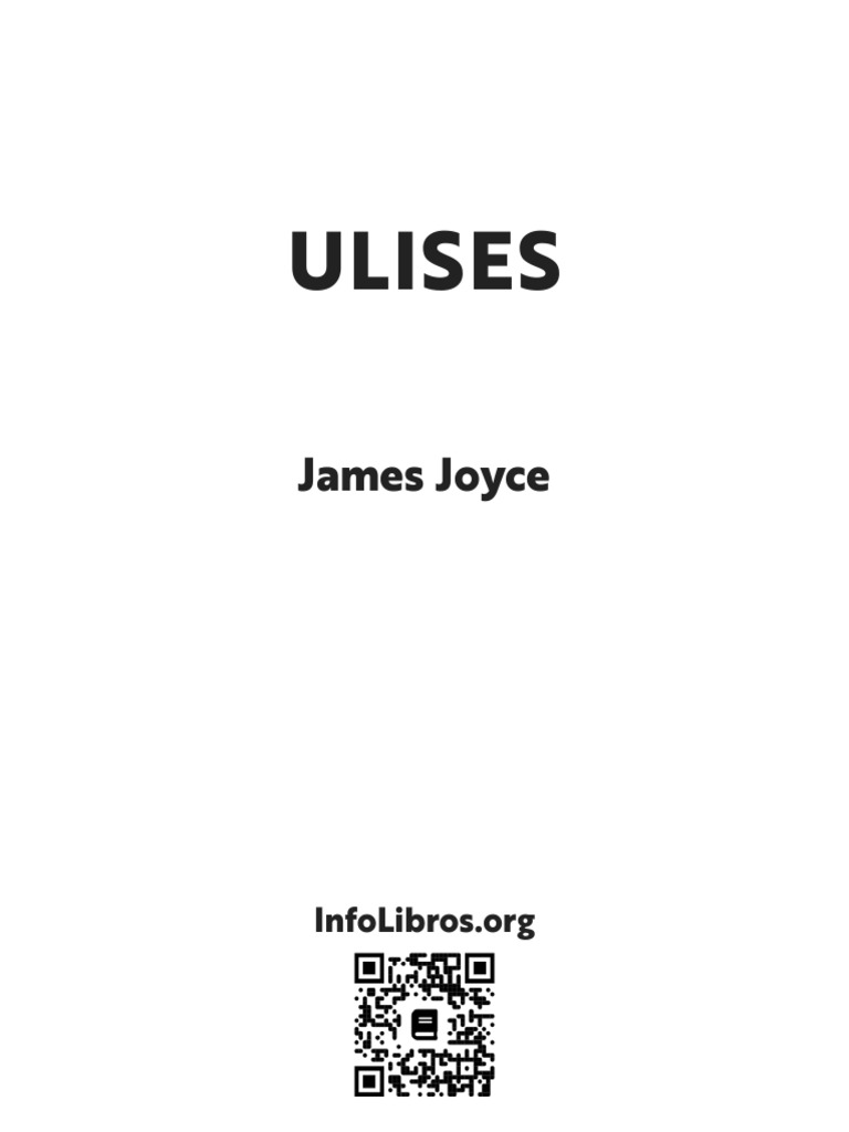 Ulises James Joyce | PDF
