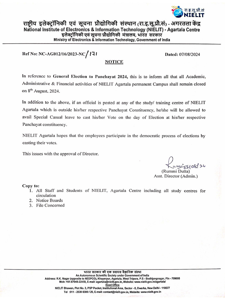Panchayat Election 2024 | PDF