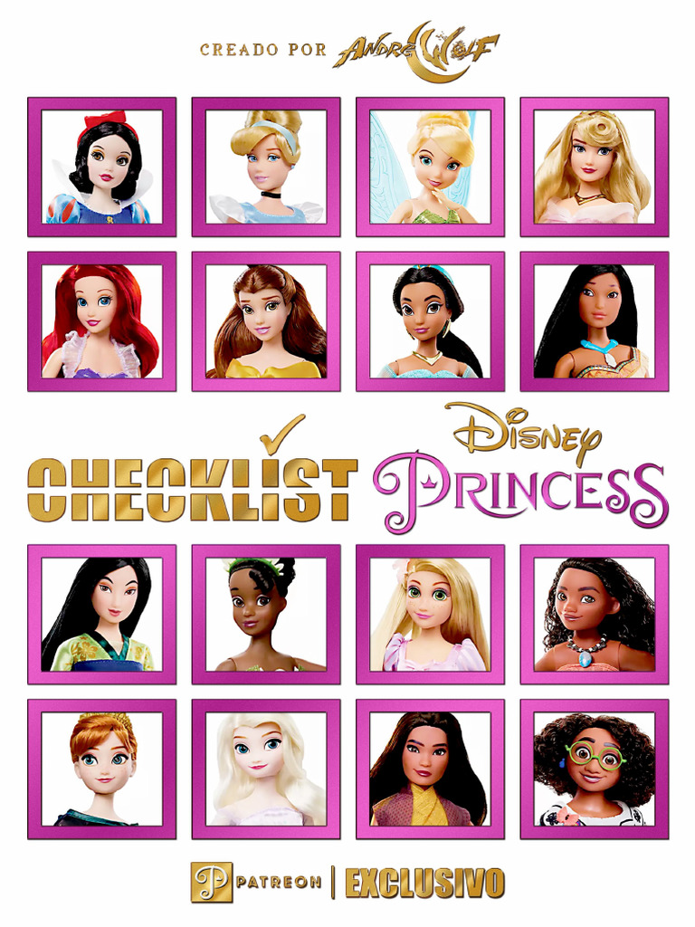 Checklist Disney Princess (2023) | PDF