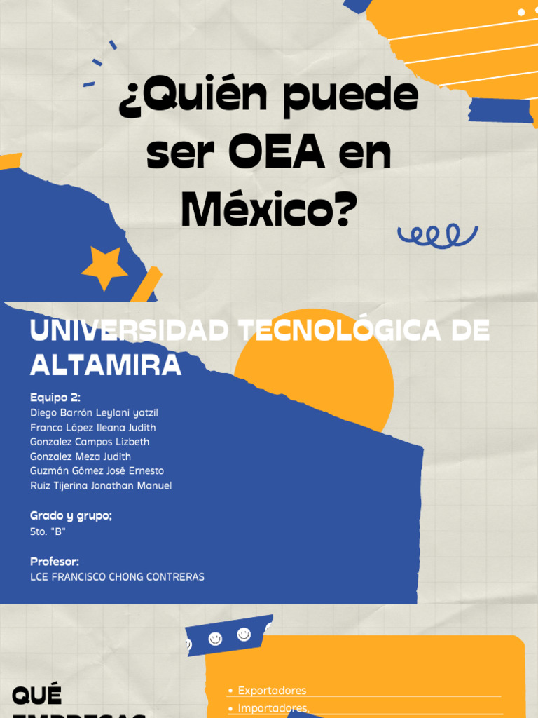 EQ.2 Quien Puede Ser OEA | PDF | El comercio internacional | aduana