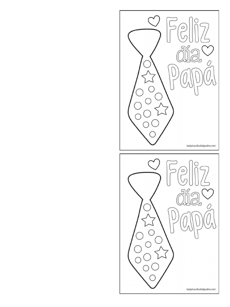Tarjeta de Papa | PDF