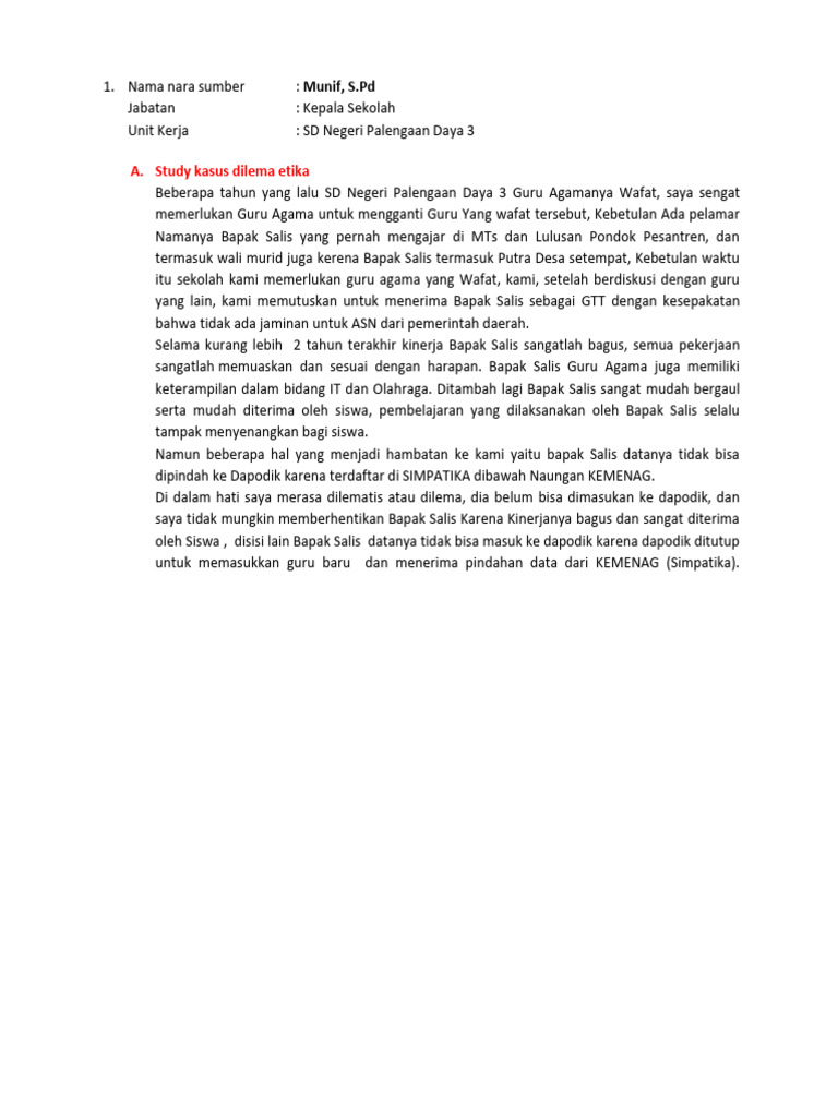 Tugas Demonstrasi Kontekstual Modul 3.1 | PDF