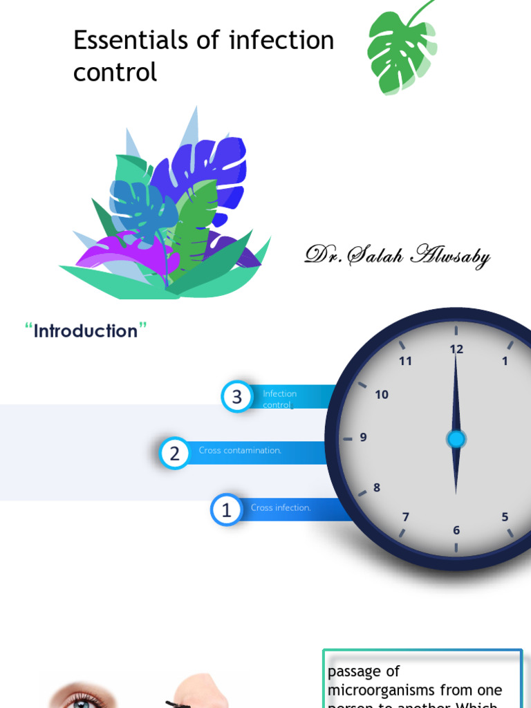 'Essentials of Infection Control' L1 | PDF | Infection | Dentistry