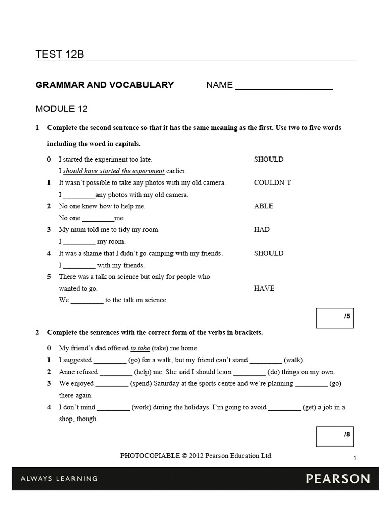 Test 12B | PDF | Artificial Intelligence | Intelligence (AI) & Semantics