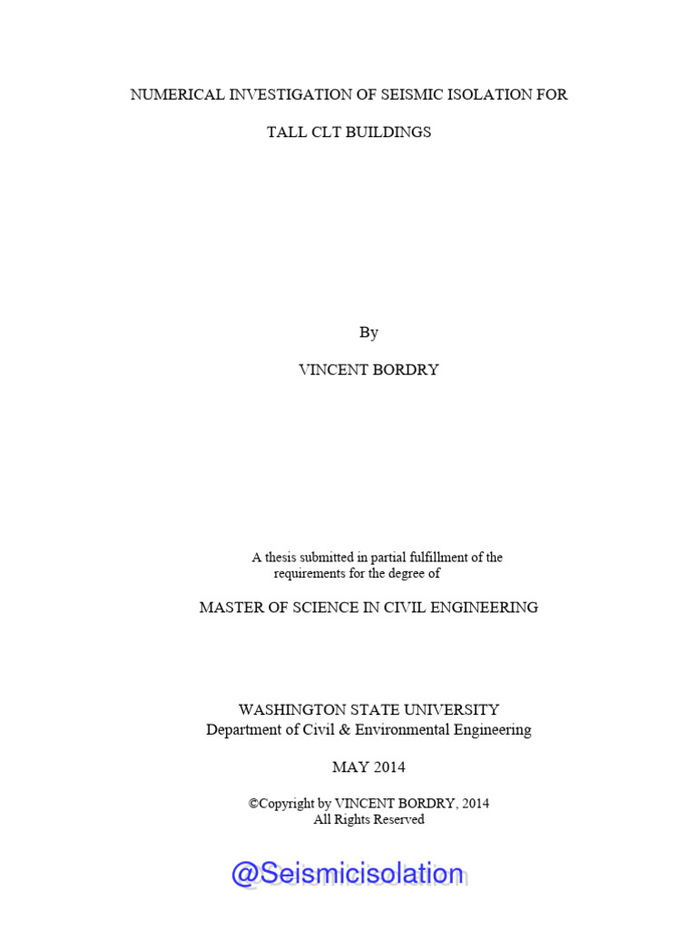 Numerical Investigation Of Seismic Pdf Finite Element Method Bending
