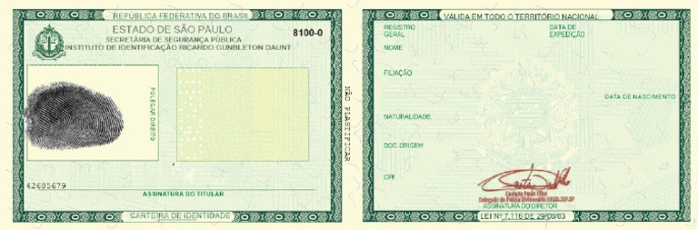 RG SP Editavel | PDF