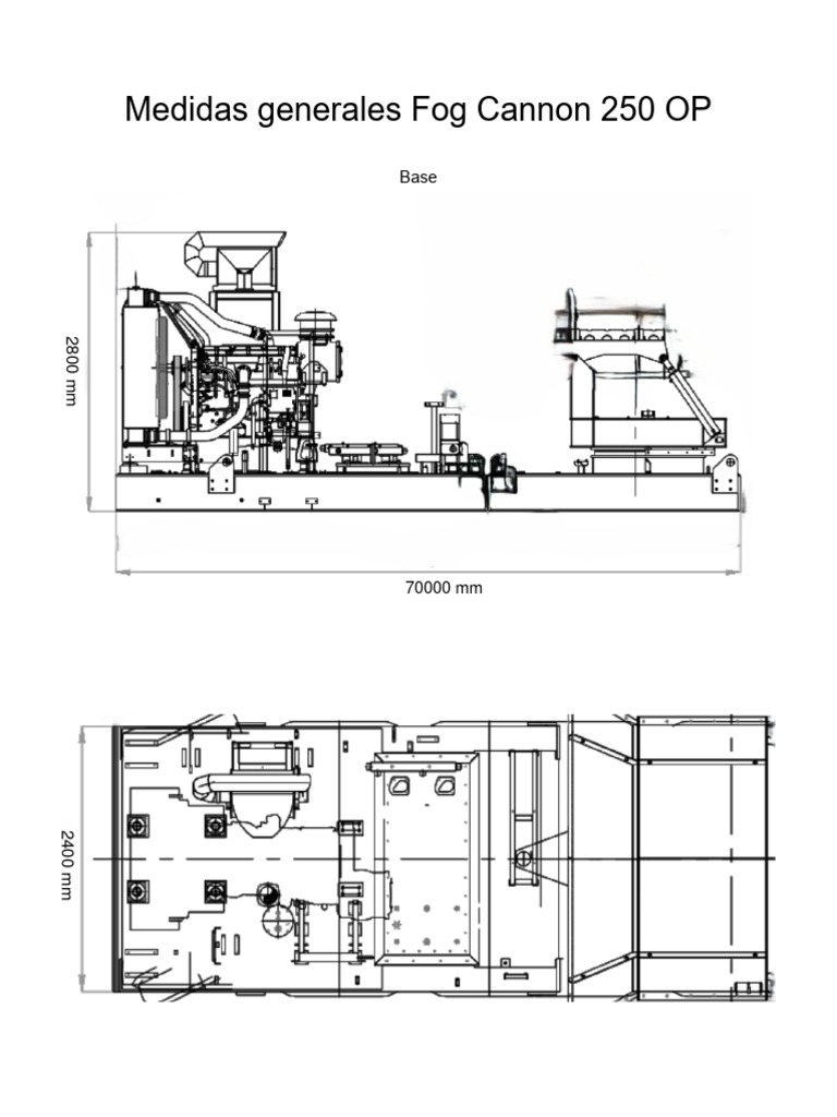 Medidas Generales Fog Cannon 250 OP | PDF