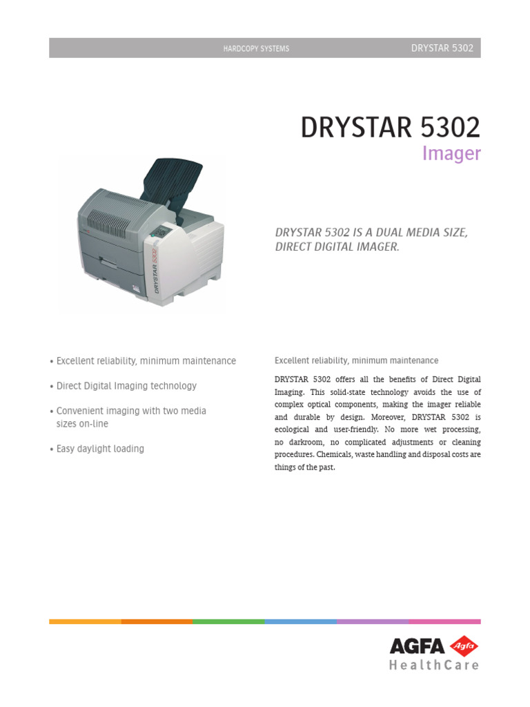 Agfa Drystar 5302 Printer | PDF | Art | Computers