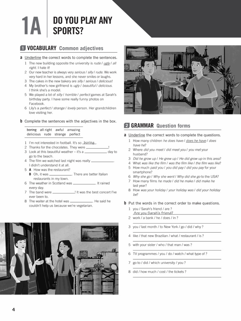 Unit 1_ Workbook | PDF