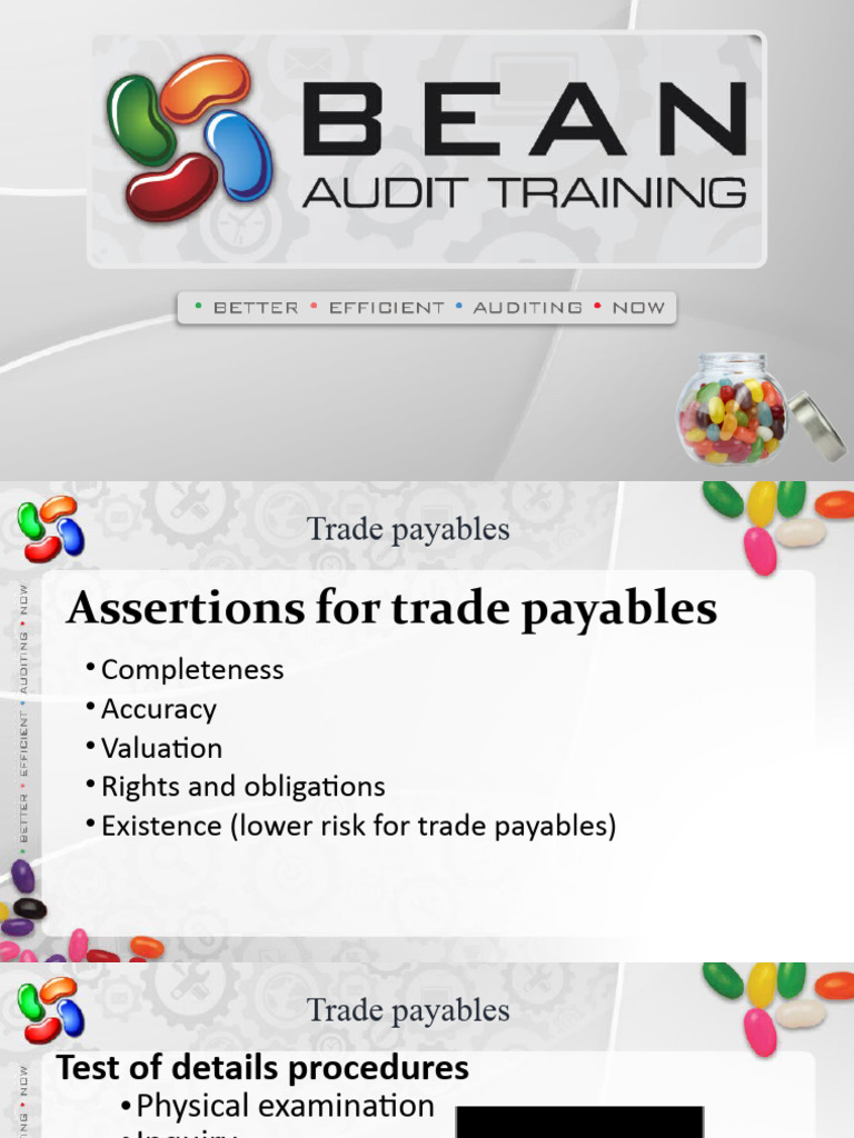 BEAN 1 - Trade Payables - Delegate | PDF