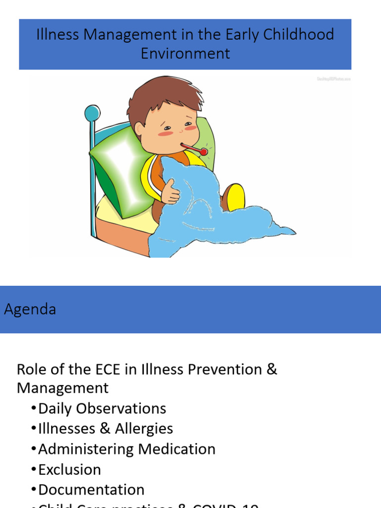 Class 4 Illness Management in The Early Childhood Environment | PDF ...