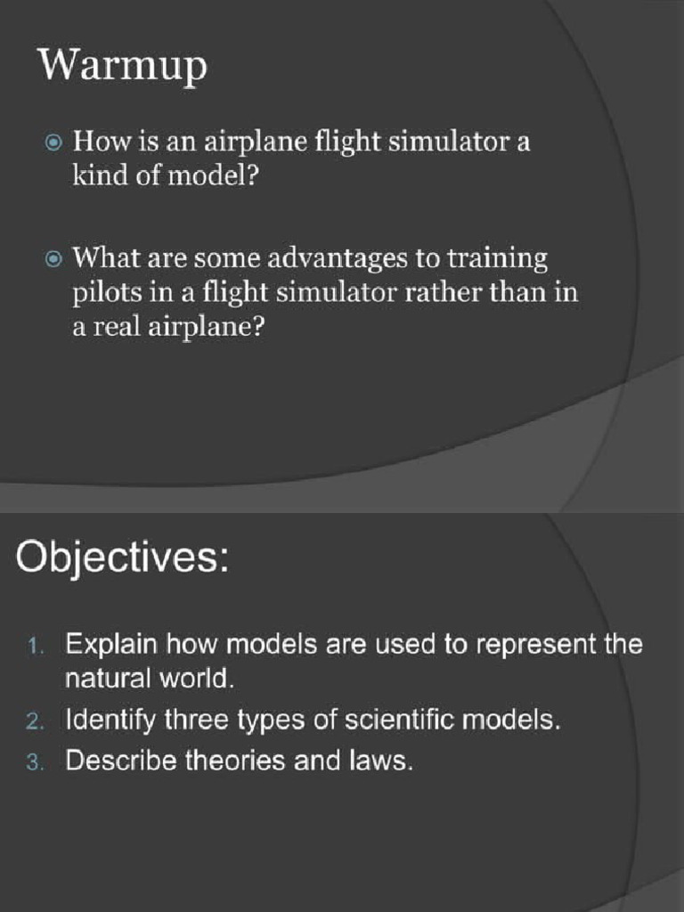 Scientific Models | PDF