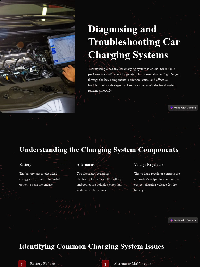 Diagnosing and Troubleshooting Car Charging Systems | PDF | Troubleshooting | Electricity