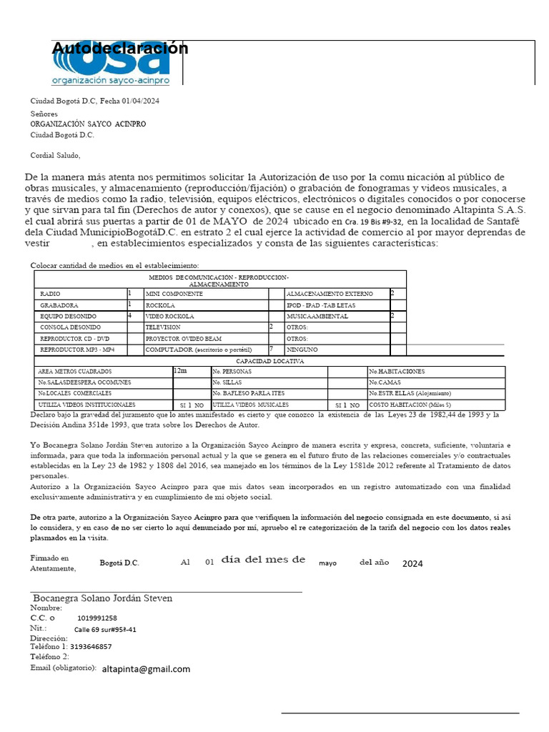 Sayco Acipro | PDF | Informática | Electrónica de consumo
