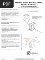 fsd60 3 Basic Installation Sheet PDF 544 | PDF | Duct (Flow) | Sheet Metal