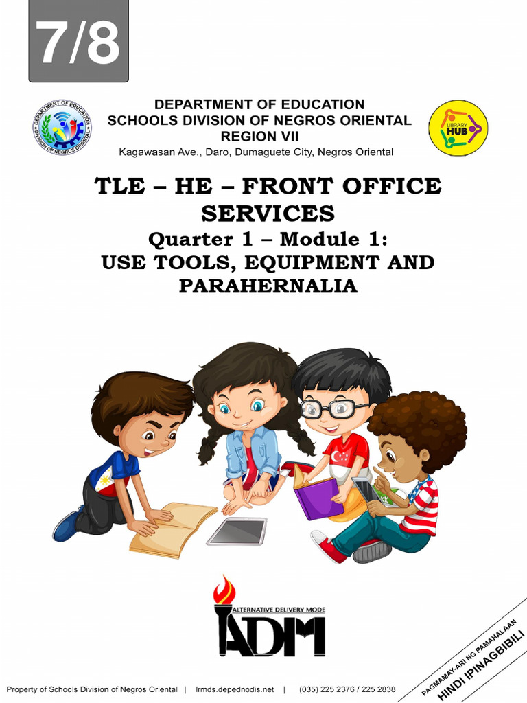 He Fos Gr7-8 q1 Module-1 For Teacher | PDF | Credit Card | Learning