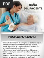 Clase 9 Higiene y Confort Del Paciente | PDF | Higiene | Enfermería