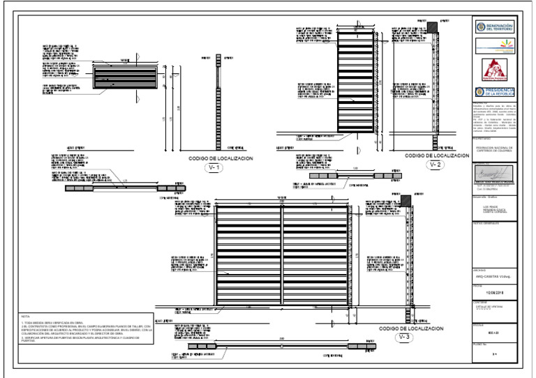 Plano Arq 3.4 - Los Pinos | PDF