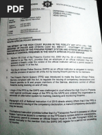 SAPS 518(a) Firearm License Renewal Form | PDF | Identity Document