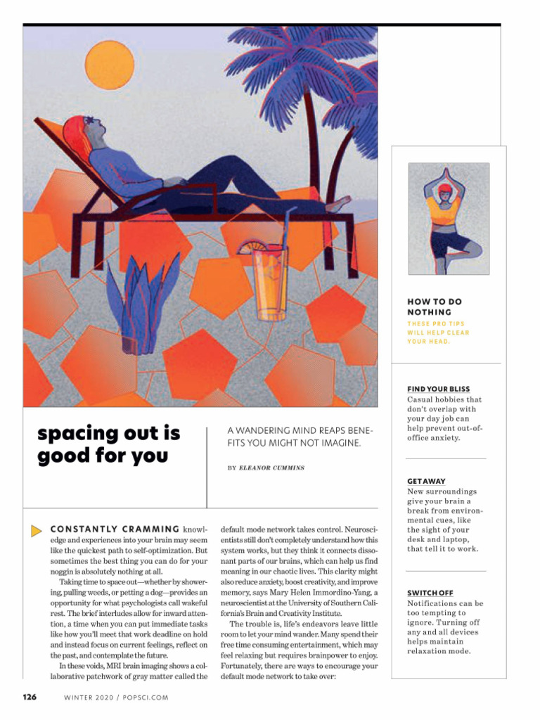 Spacing Out Is Good For You | PDF