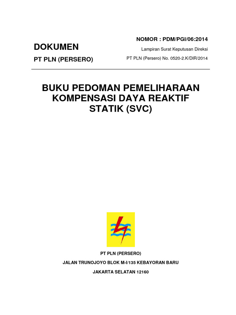 HALAMAN DEPAN KOMPENSASI DAYA REAKTIF STATIK | PDF