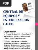 Croquis de Distribución y Características de La Central de Esterilización y Equipos (CEyE) | PDF ...