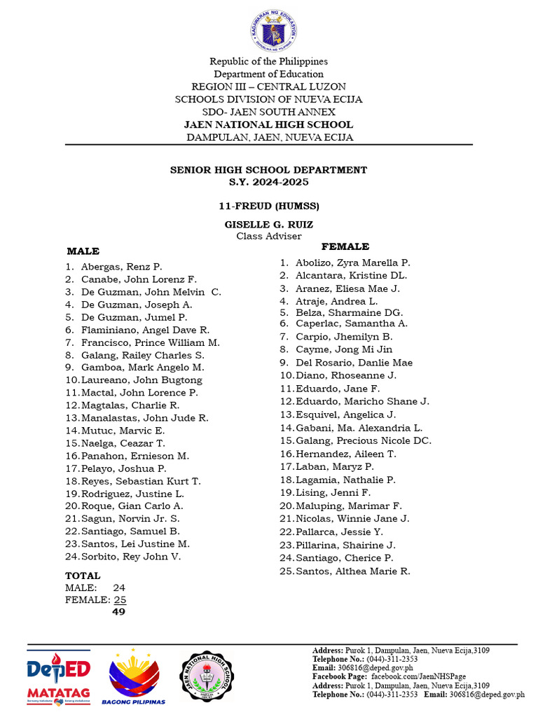 Grade 11 Section | PDF | Telephony | Telecommunications Equipment