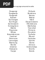 Sanhi at Bunga Activity Sheet | PDF